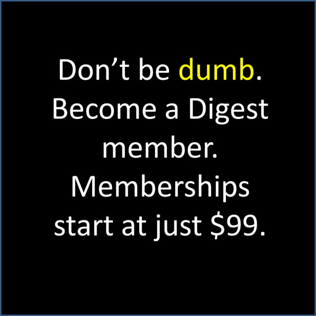 Dont be dumb | PPSX
