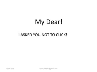 Don't click here | PPSX