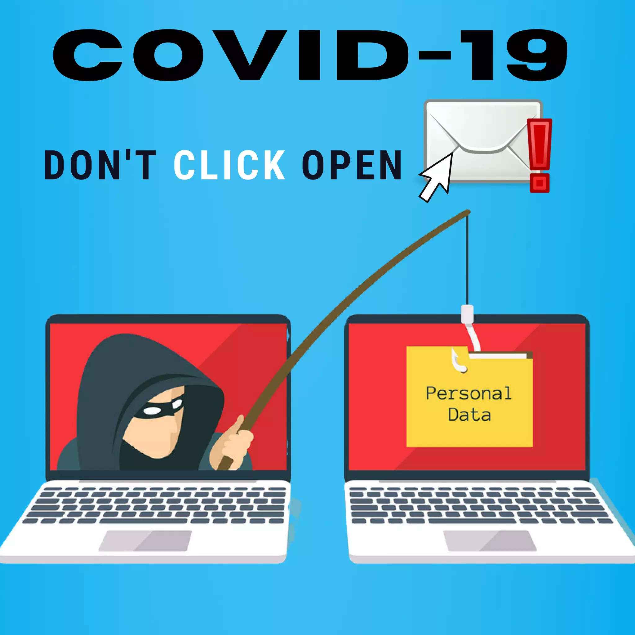 Due to COVID-19 Online Hacking & Phishing Email Scams are at a all time ...