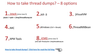Don't dump thread dumps | PPT