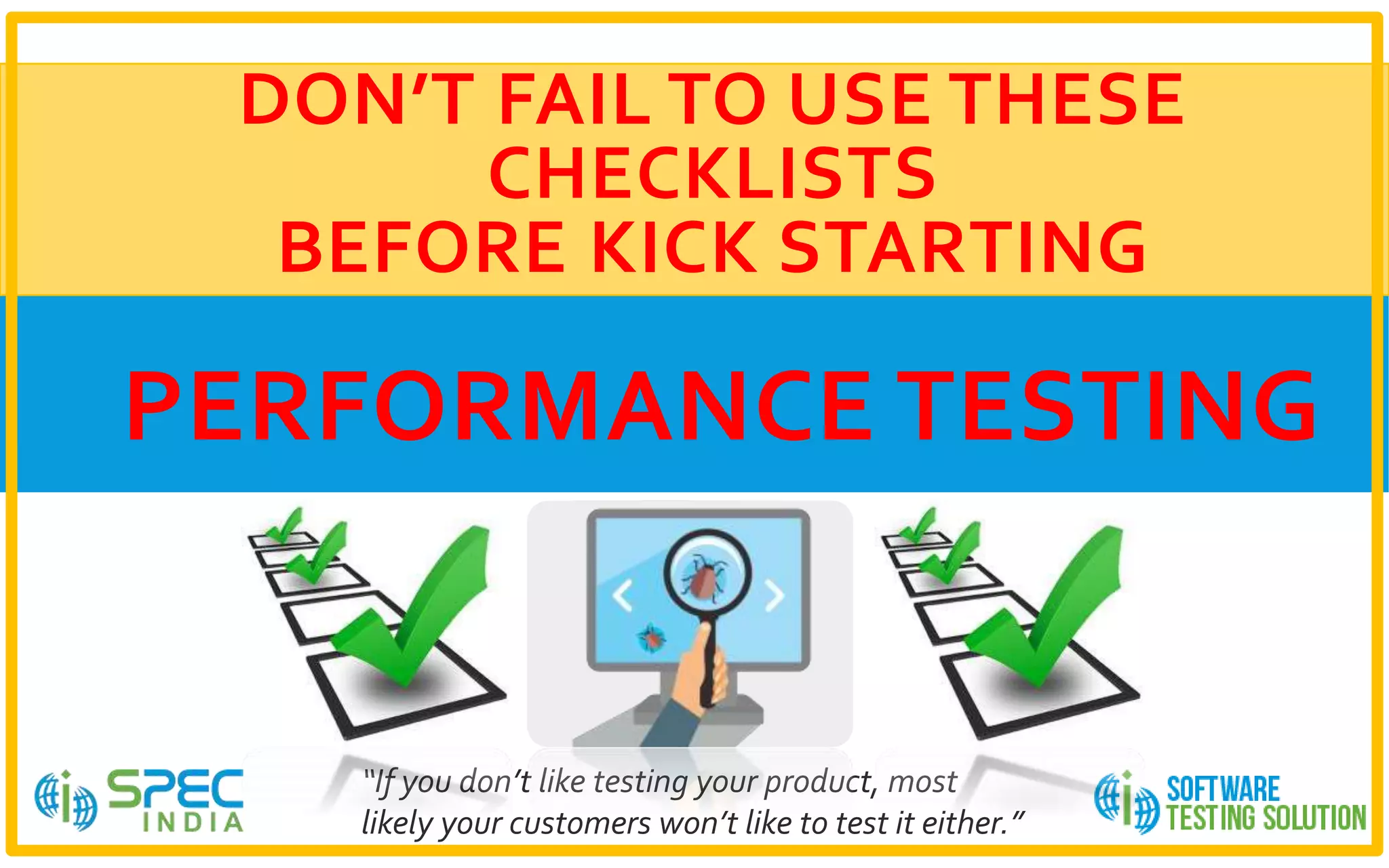Performance Testing – Look Before you Leap | PPTX | Operating Systems ...
