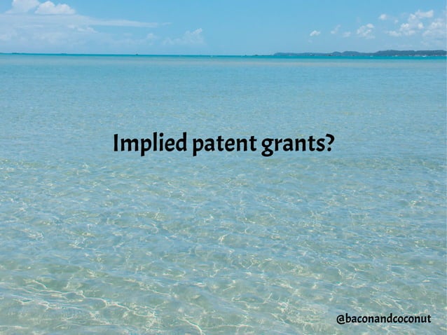 Don't Fear the Patent Clause! | PPT