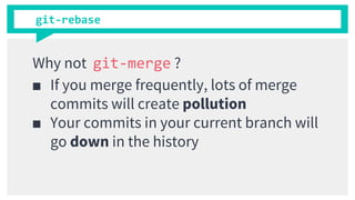 Don't fear the rebase | PDF | Programming Languages | Computing