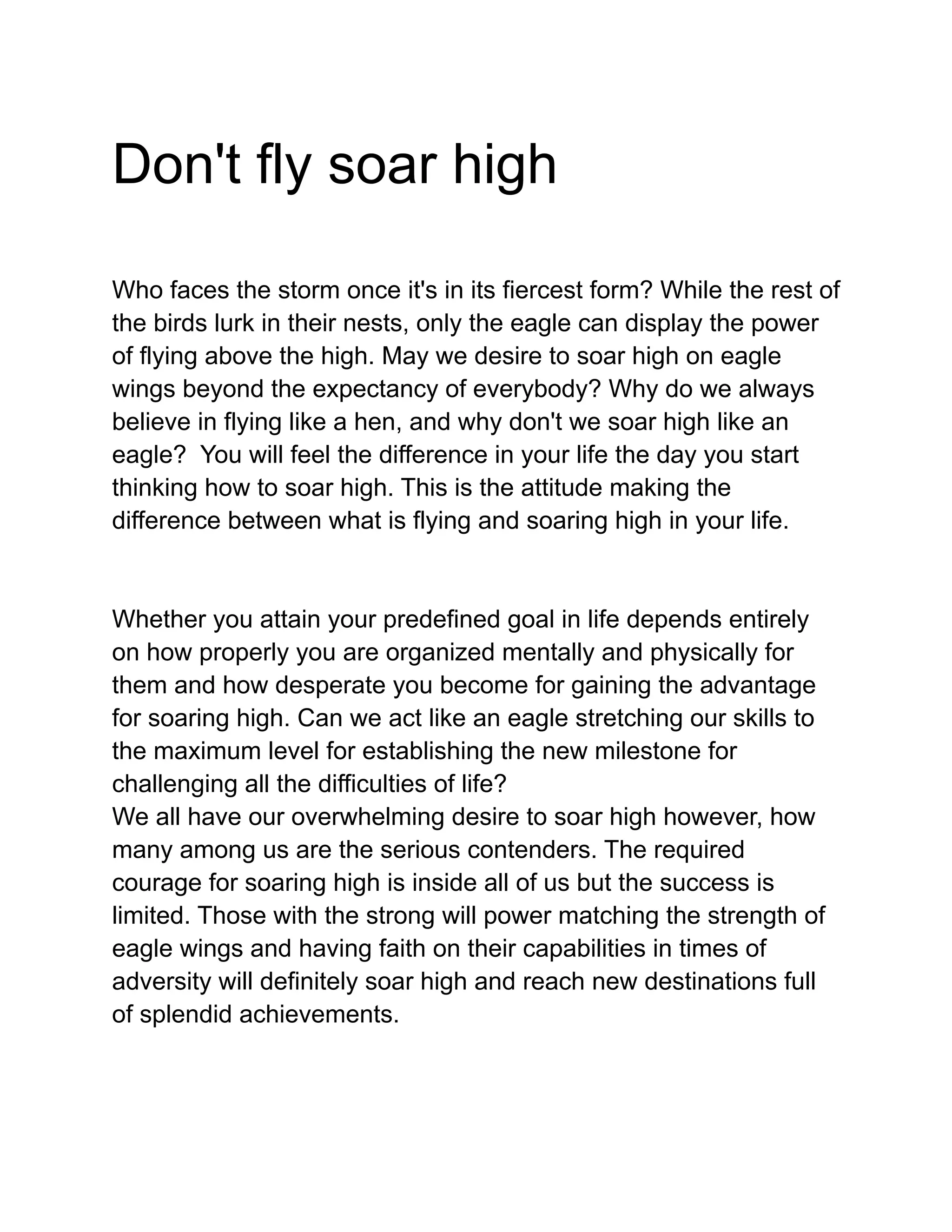 Dont fly soar high.pdf