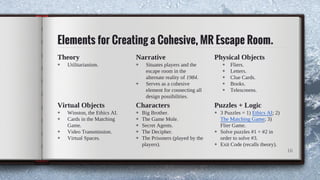 "Don’t Freeze! Survive the Ethics of a Mixed Reality Escape Room" by ...