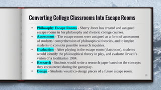"Don’t Freeze! Survive the Ethics of a Mixed Reality Escape Room" by ...