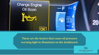 Don’t Ignore Your VW Oil Pressure Warning Light The Risks & Costs Of ...