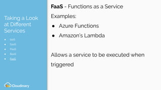 Don't let FaaS do a BaaS job | PPT