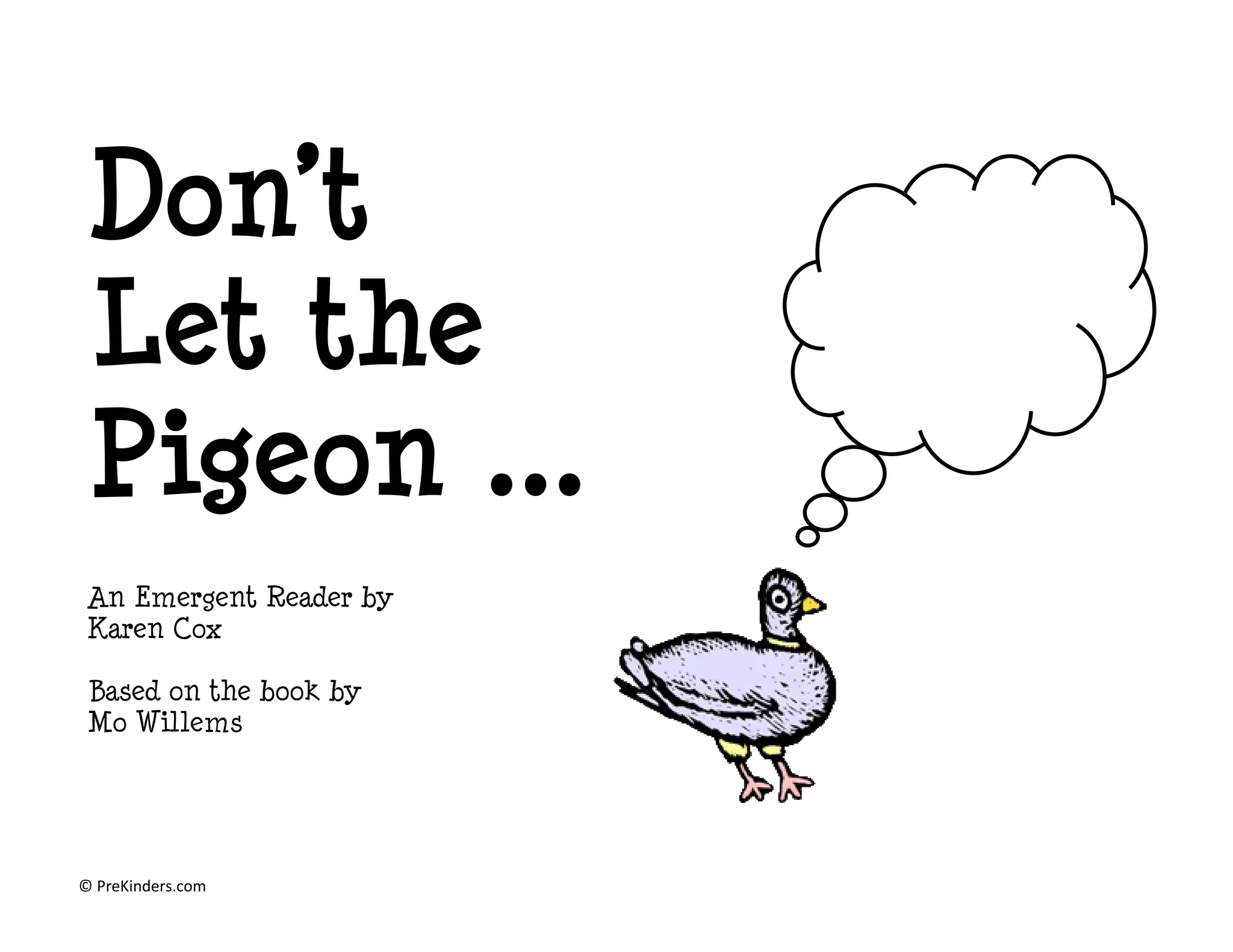 Don't Let the Pigeon Drive the Bus | PDF