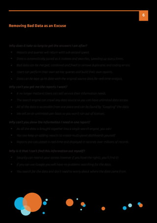 Don’t Make Bad Data an Excuse | PDF