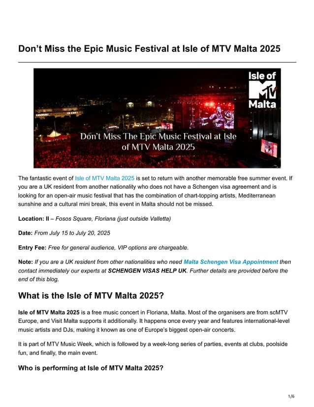 Don`t Miss the Epic Music Festival at Isle of MTV Malta 2025.pdf