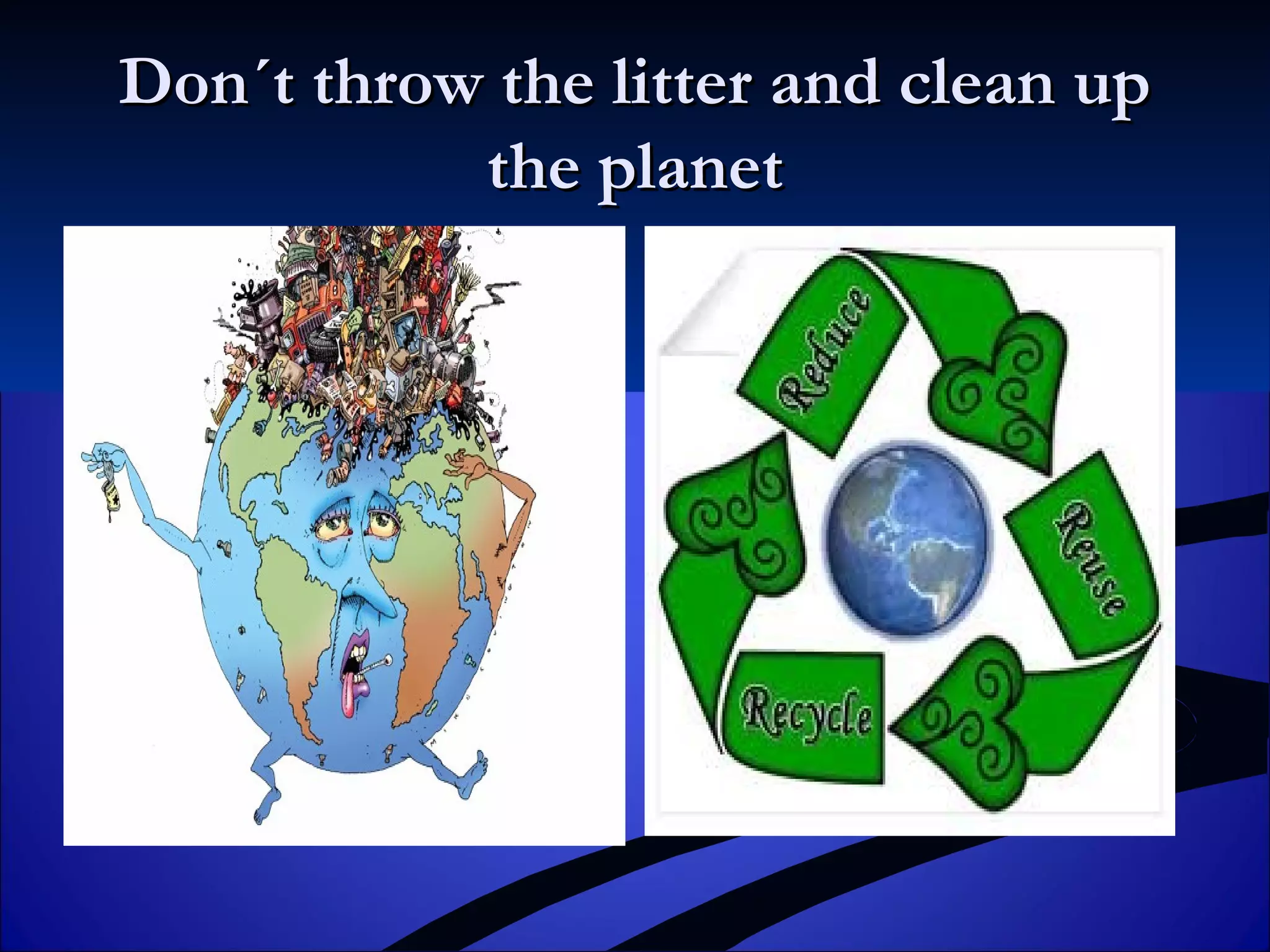 Don´t pollute the water with rubbish | PPT | Environment | Science