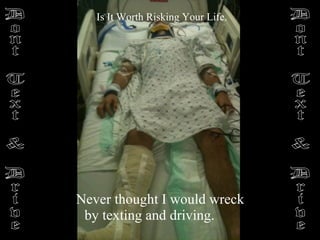 Don’t text & drive | PPT