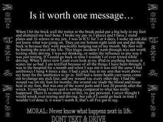 Don’t text & drive | PPT