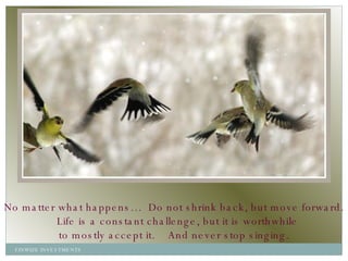 Dontt Stop Singing | PPS | Birdwatching | Hobbies & Interests