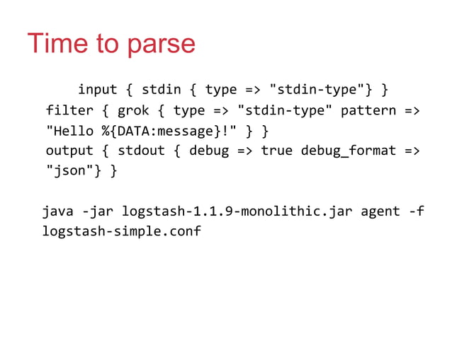Don’t turn your logs into cuneiform | PPT