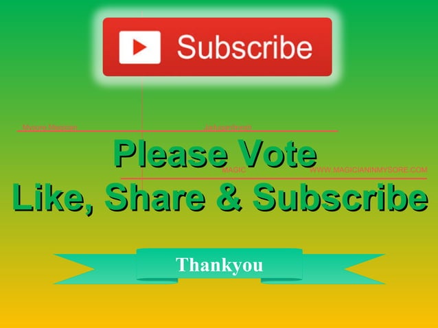 Don't vote for note | PPT