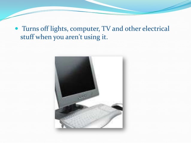 Don’t waste energy | PPT