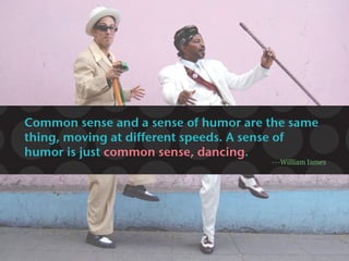 Dont worry, be happy ! _ The importance of Humour & laughter | PPT
