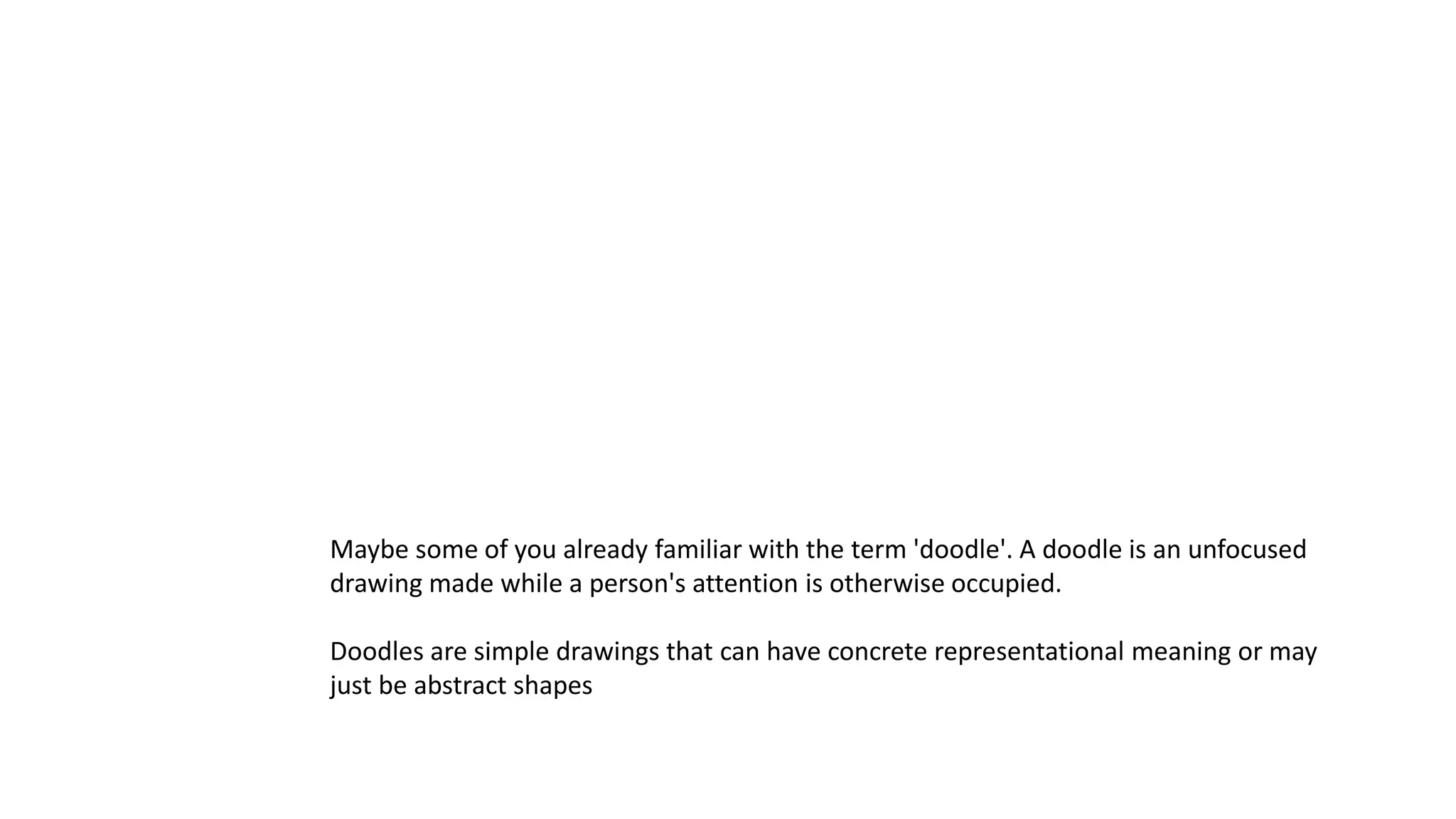 Doodle art introduction | PPTX