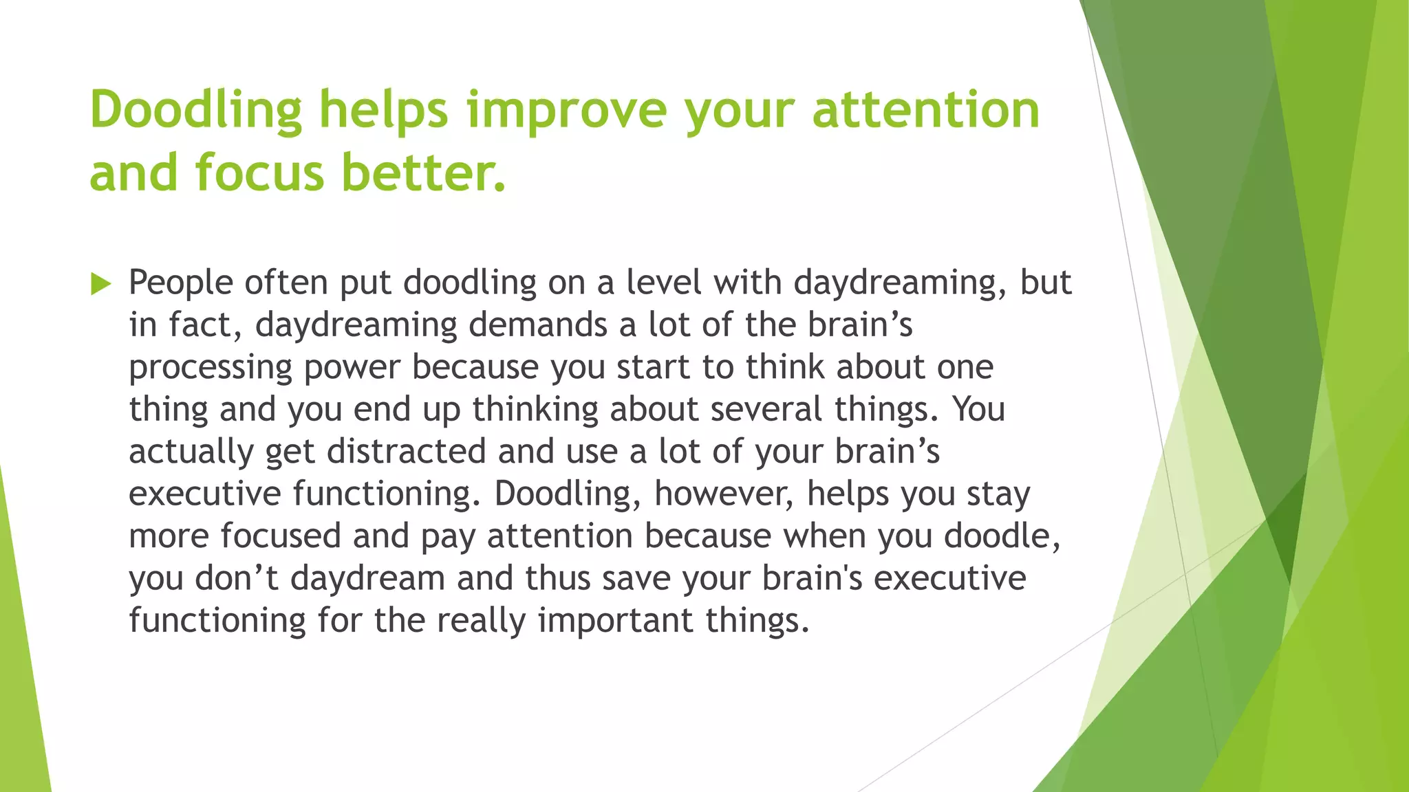 Doodle Benefits | PPTX