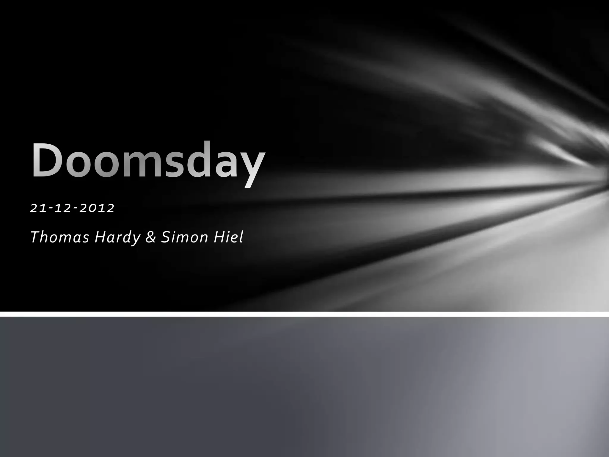 Doomsday | PPTX