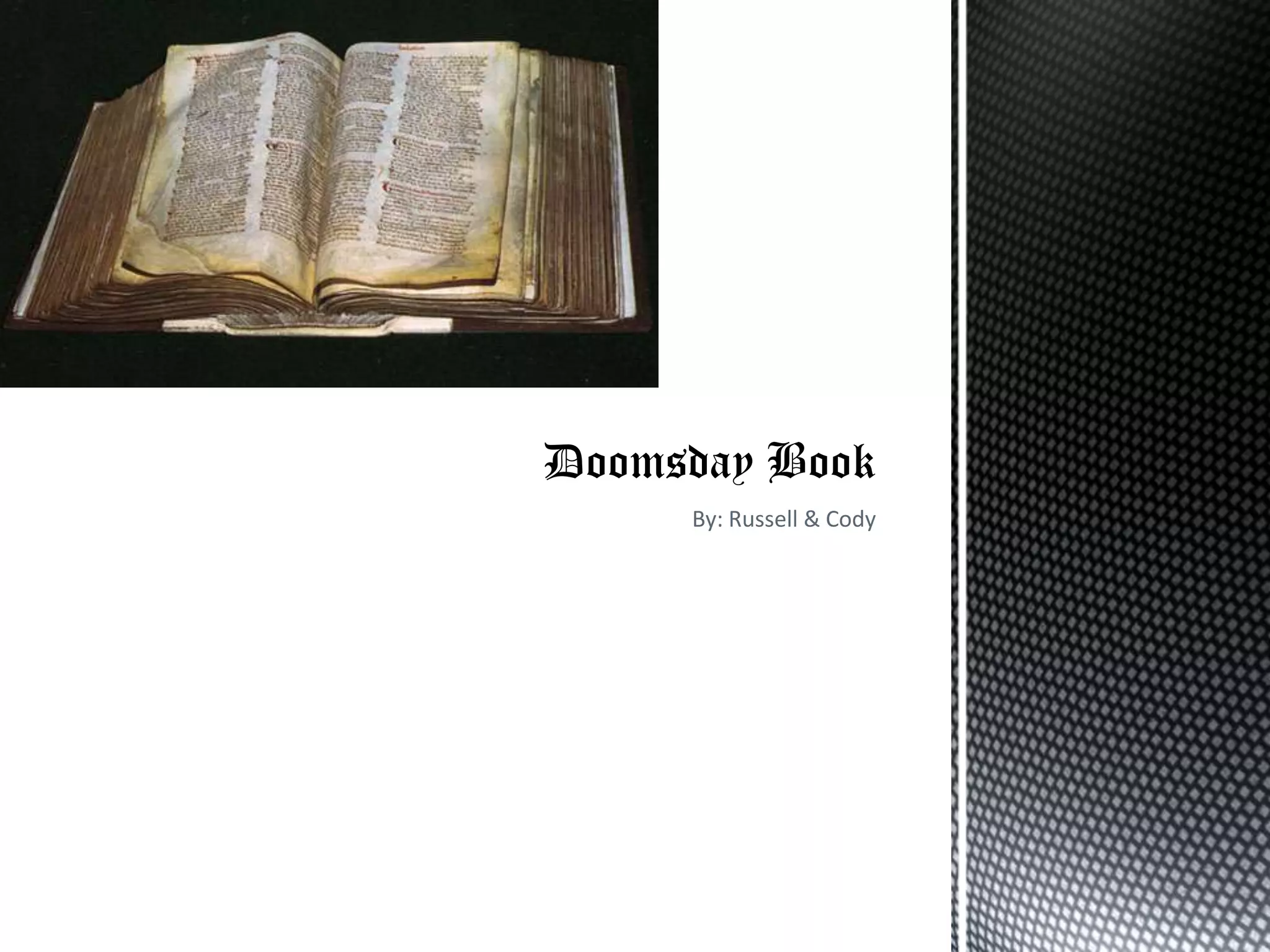 Doomsday book | PPTX