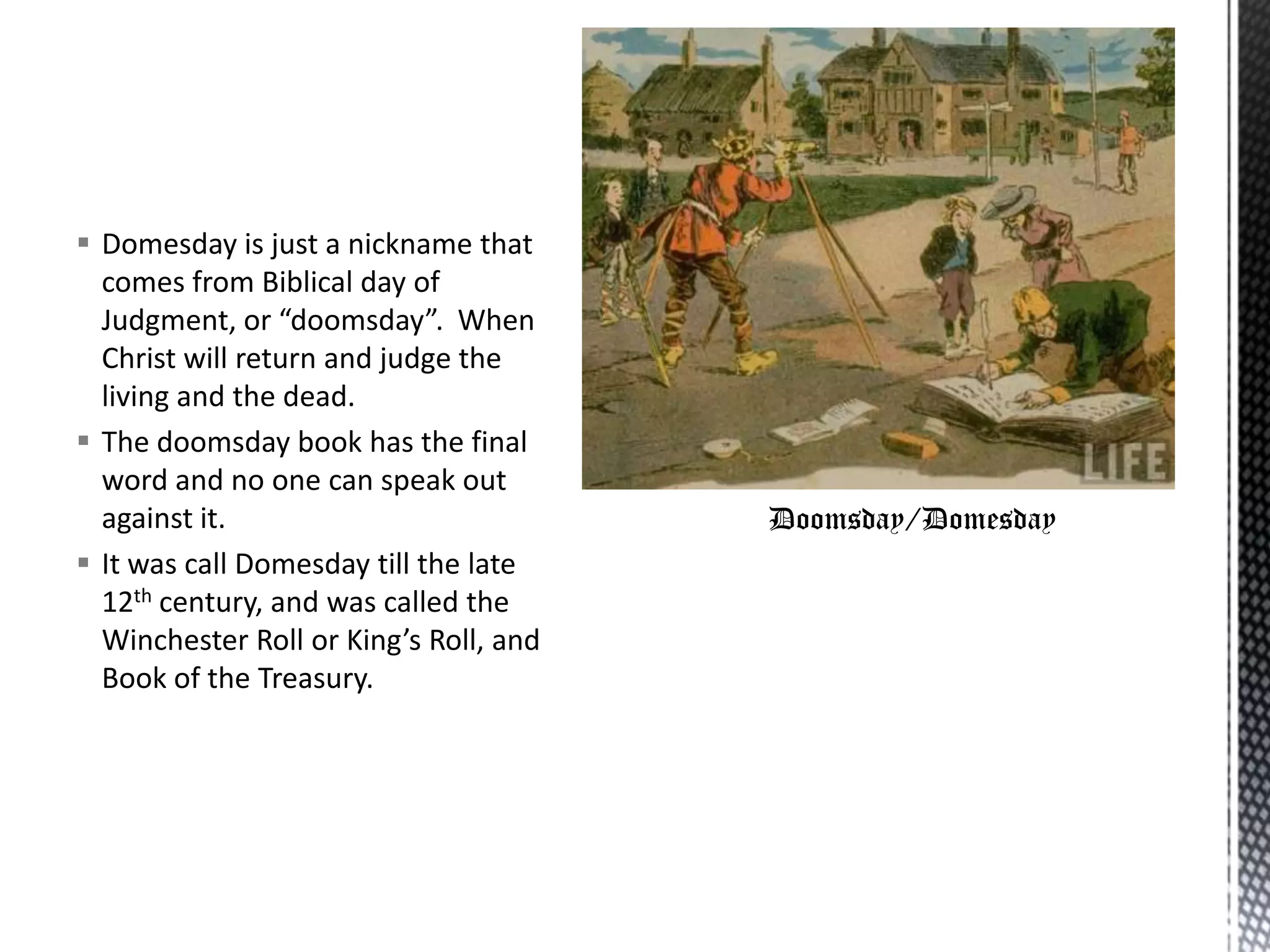 Doomsday book | PPTX