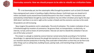 Doomsday scenario: How we should prepare to be able to rebuild our ...