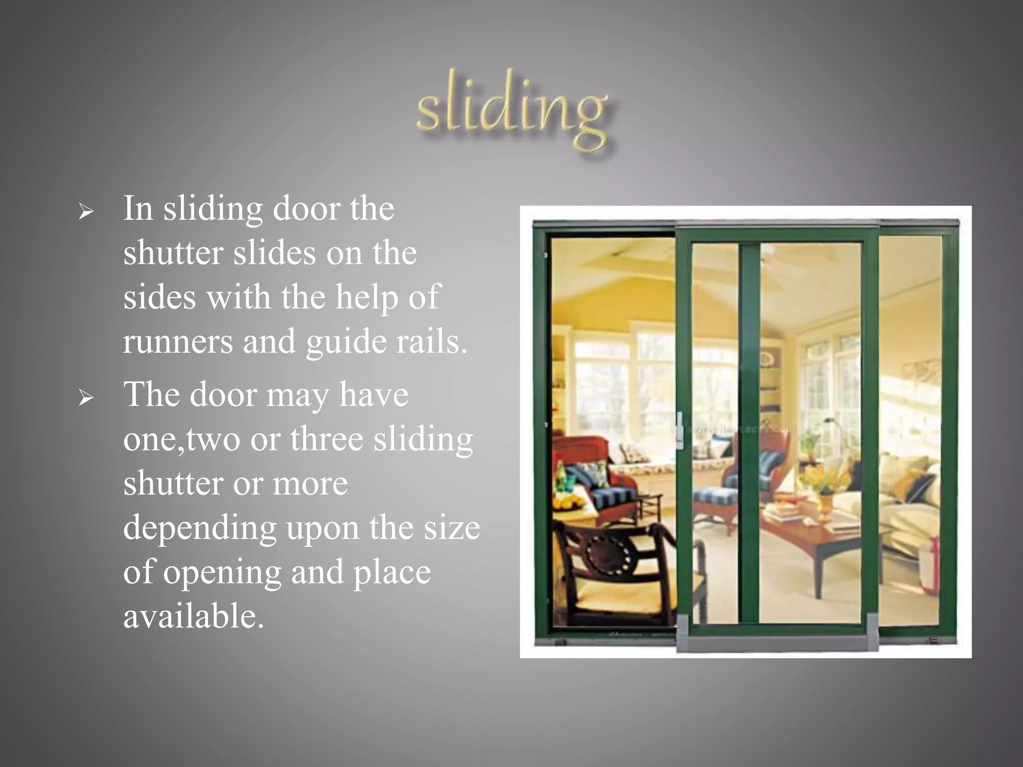 types of Doors | PPTX