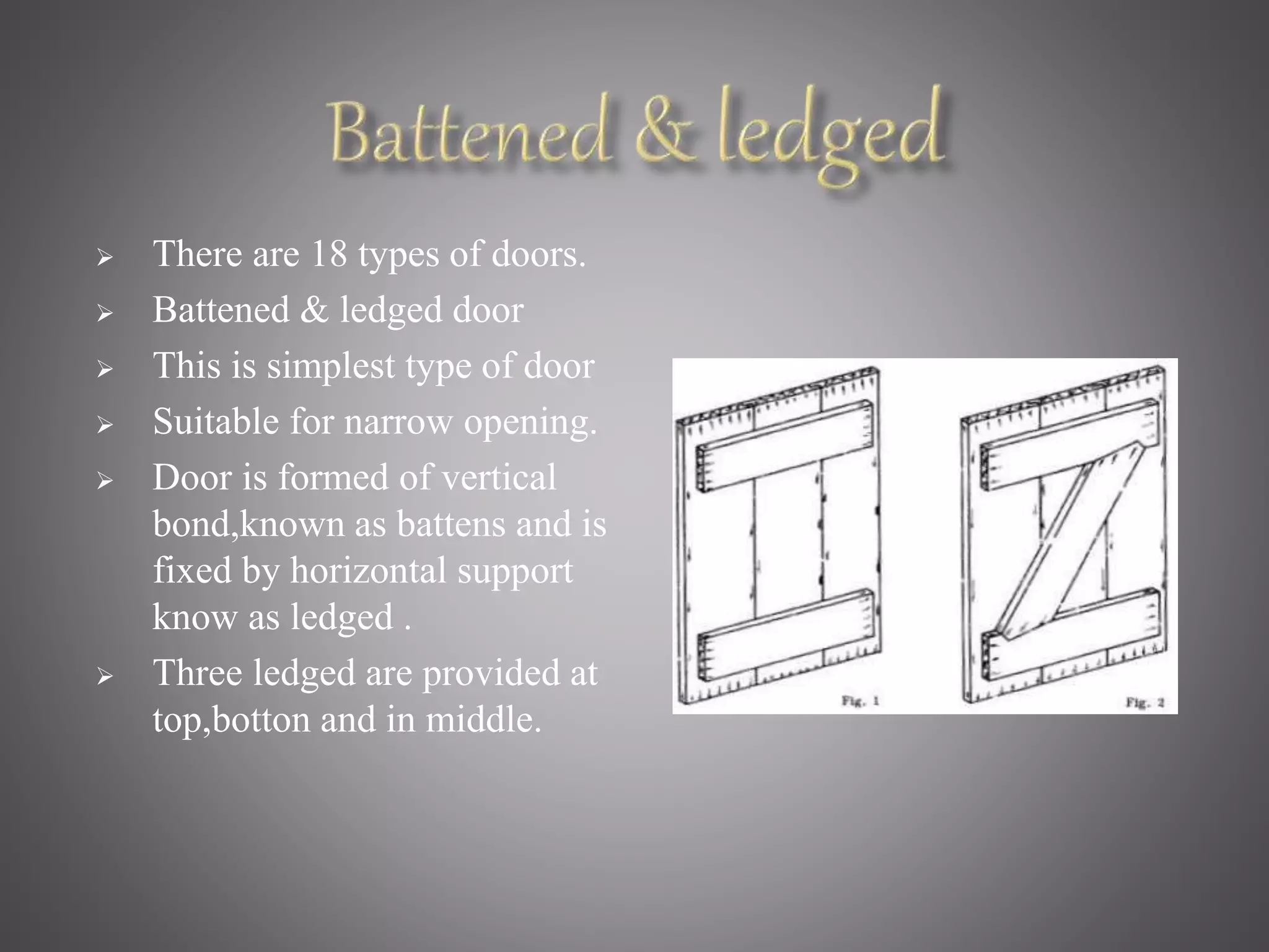 types of Doors | PPTX