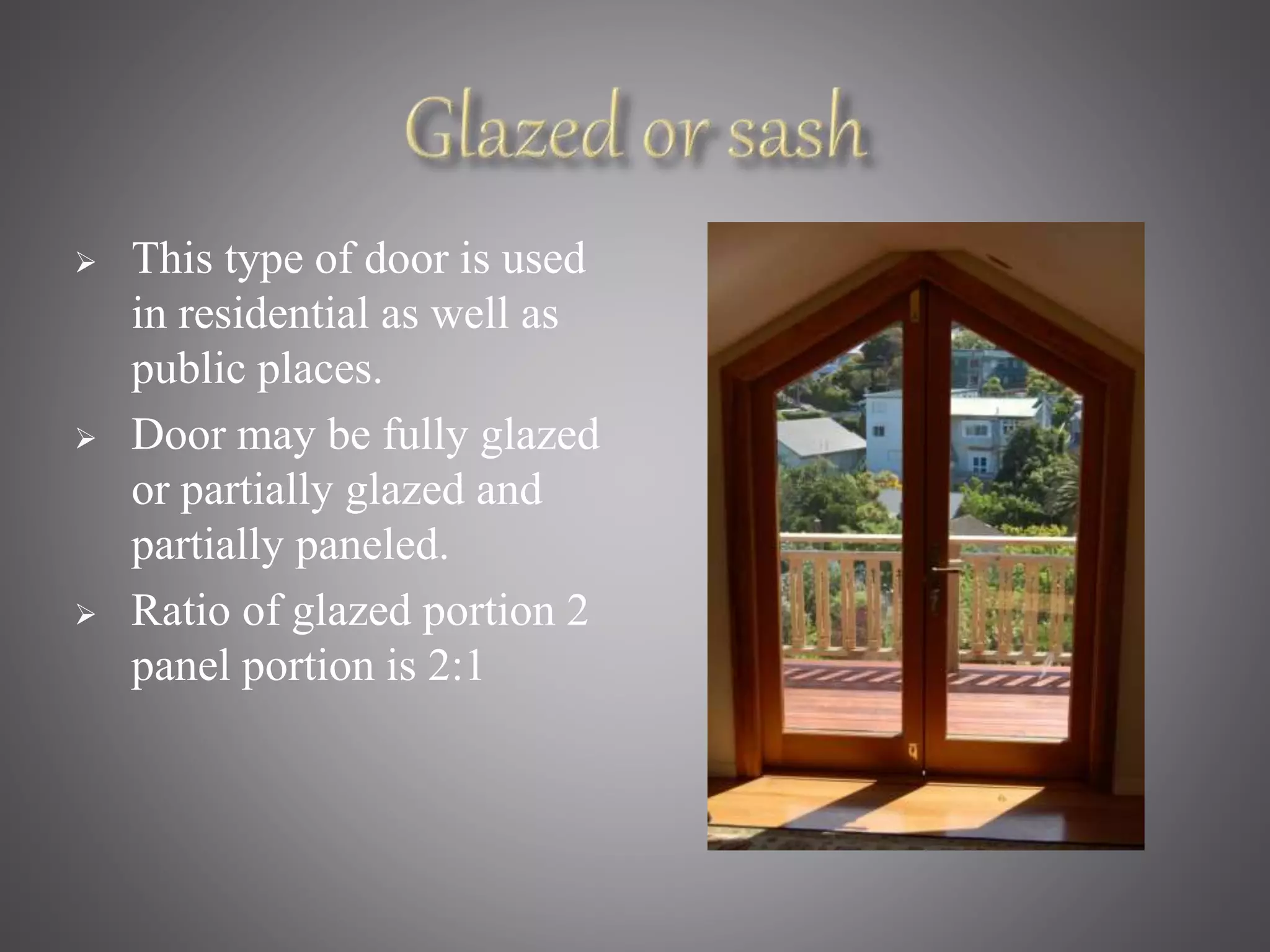 types of Doors | PPTX