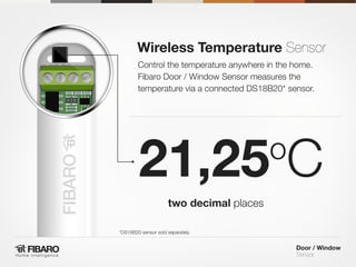 Door/Window Sensor - Presentation | PDF