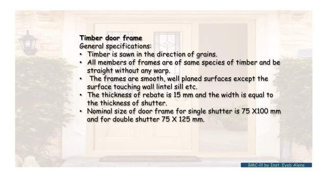 Door and window fenestration system | PPT