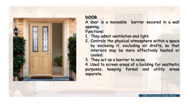Door and window fenestration system | PPT