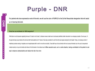 Color of Safety Wristbands | PPT