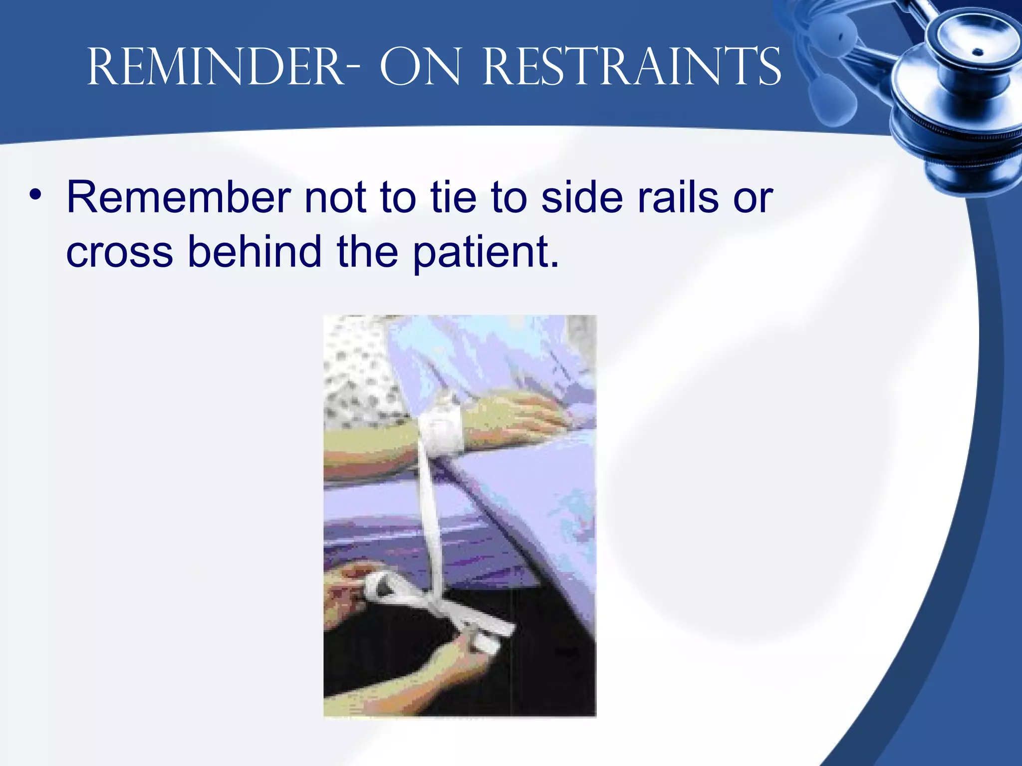Patient Restraints | PPT