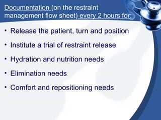 Patient Restraints | PPT