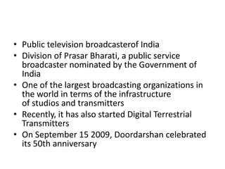 Doordarshan | PPTX