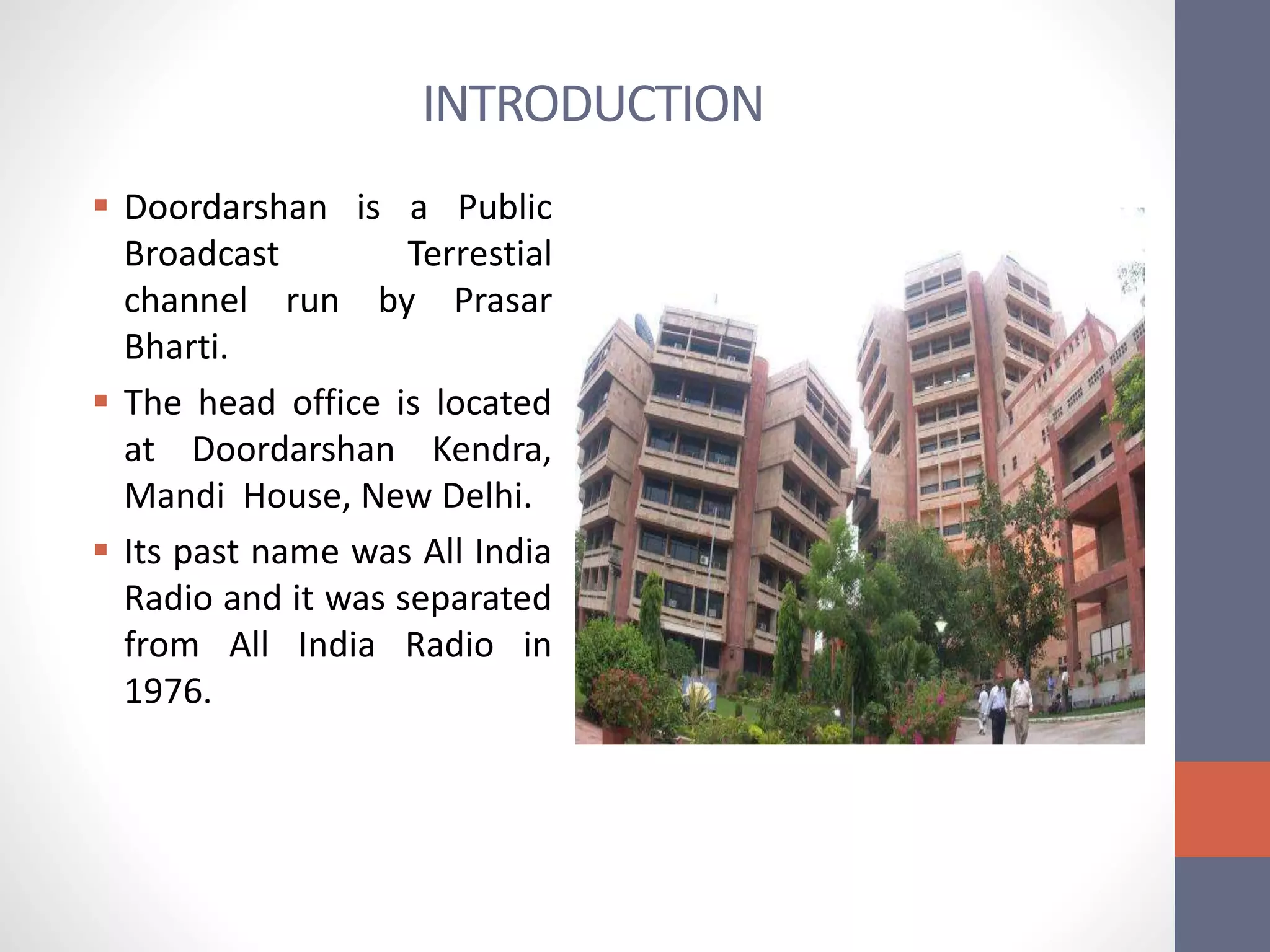 Doordarshan Presentation | PPTX