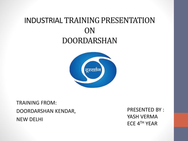 Doordarshan Presentation | PPTX