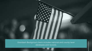 Doordash Background Check: Everything You Need to Know | PDF