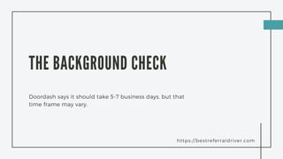 Doordash Background Check: Everything You Need to Know | PDF