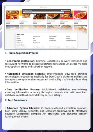 DoorDash Restaurant Data Extraction Mapping Coverage With Web Scraping Tools.pdf