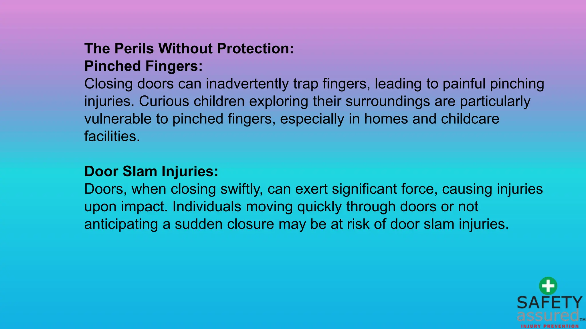 Door Finger Guards Navigating Common Injuries and Risks.pptx