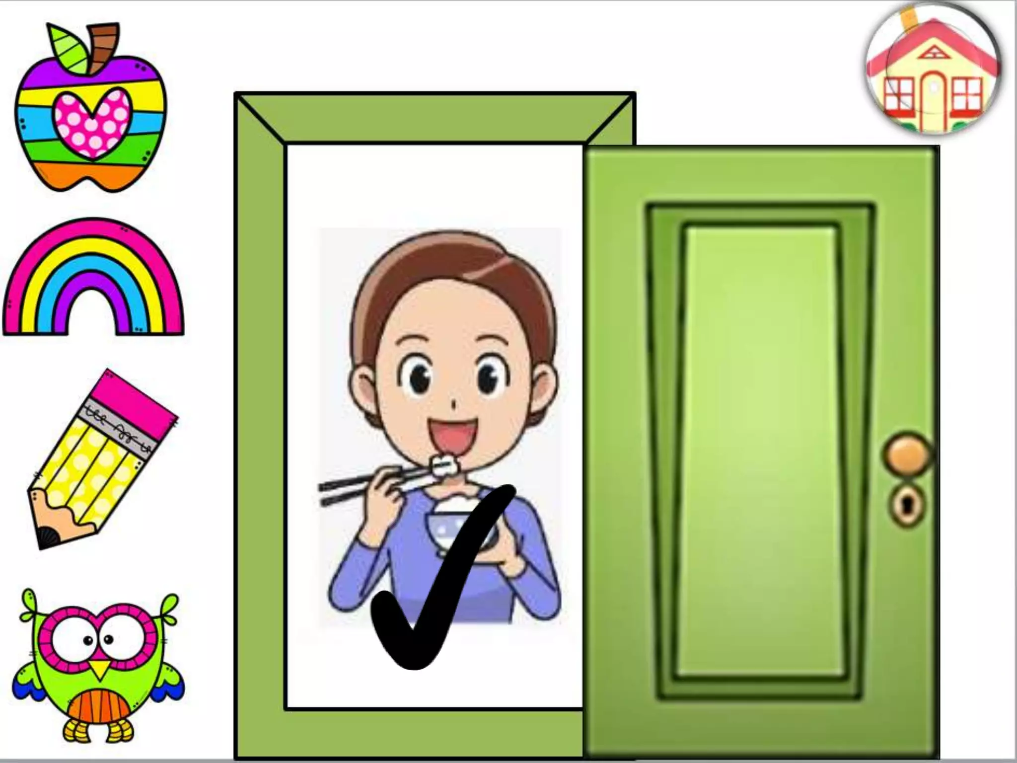 Door game on Verbs | PPT