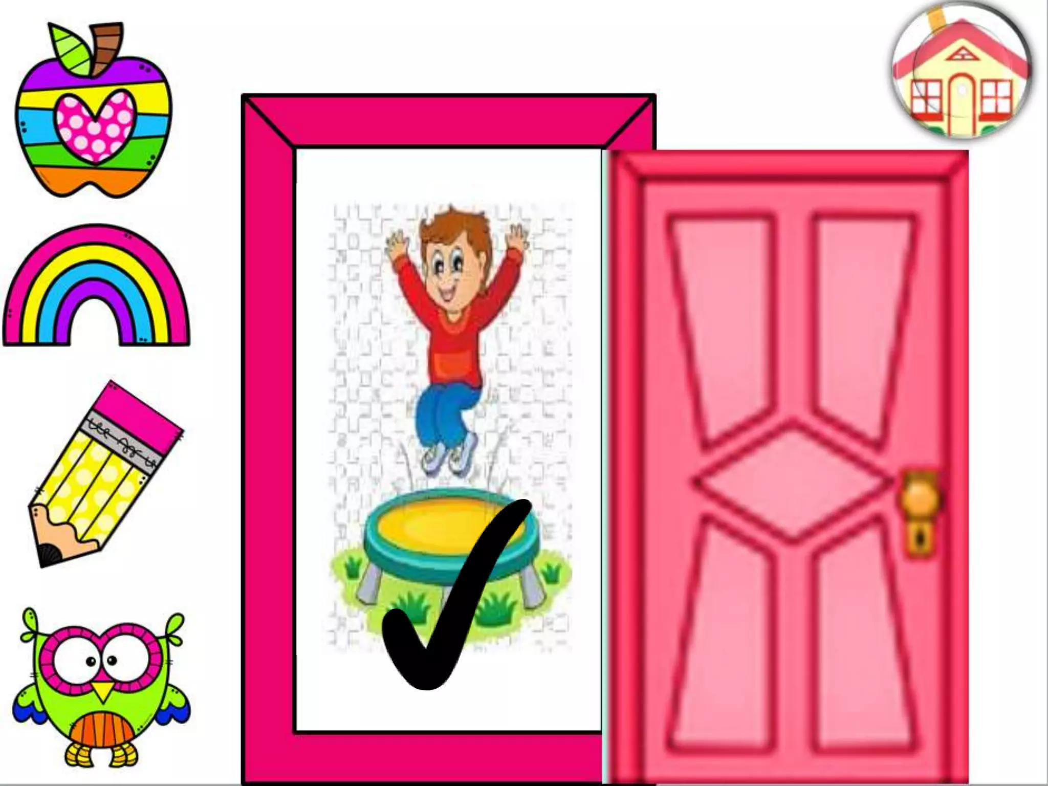 Door game on Verbs | PPT