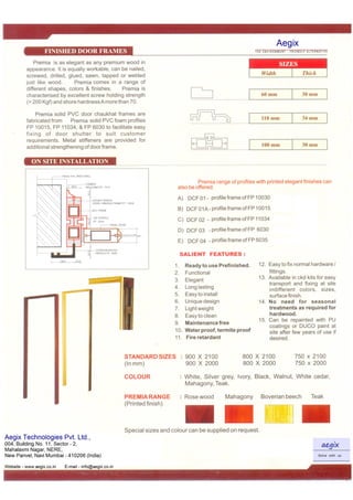 uPVC Door leaflet | PDF