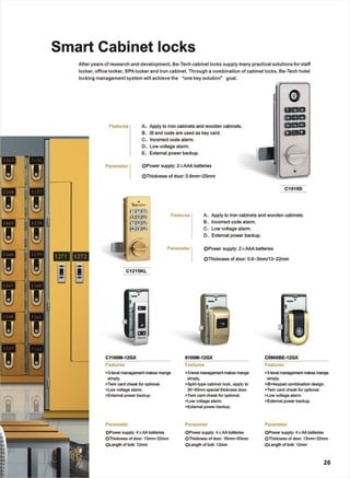 BE-TECH door lock brochure_v2011 | PDF