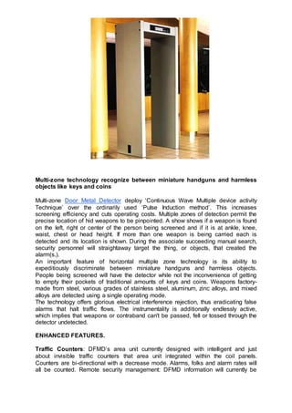 Door metal detector | DOCX